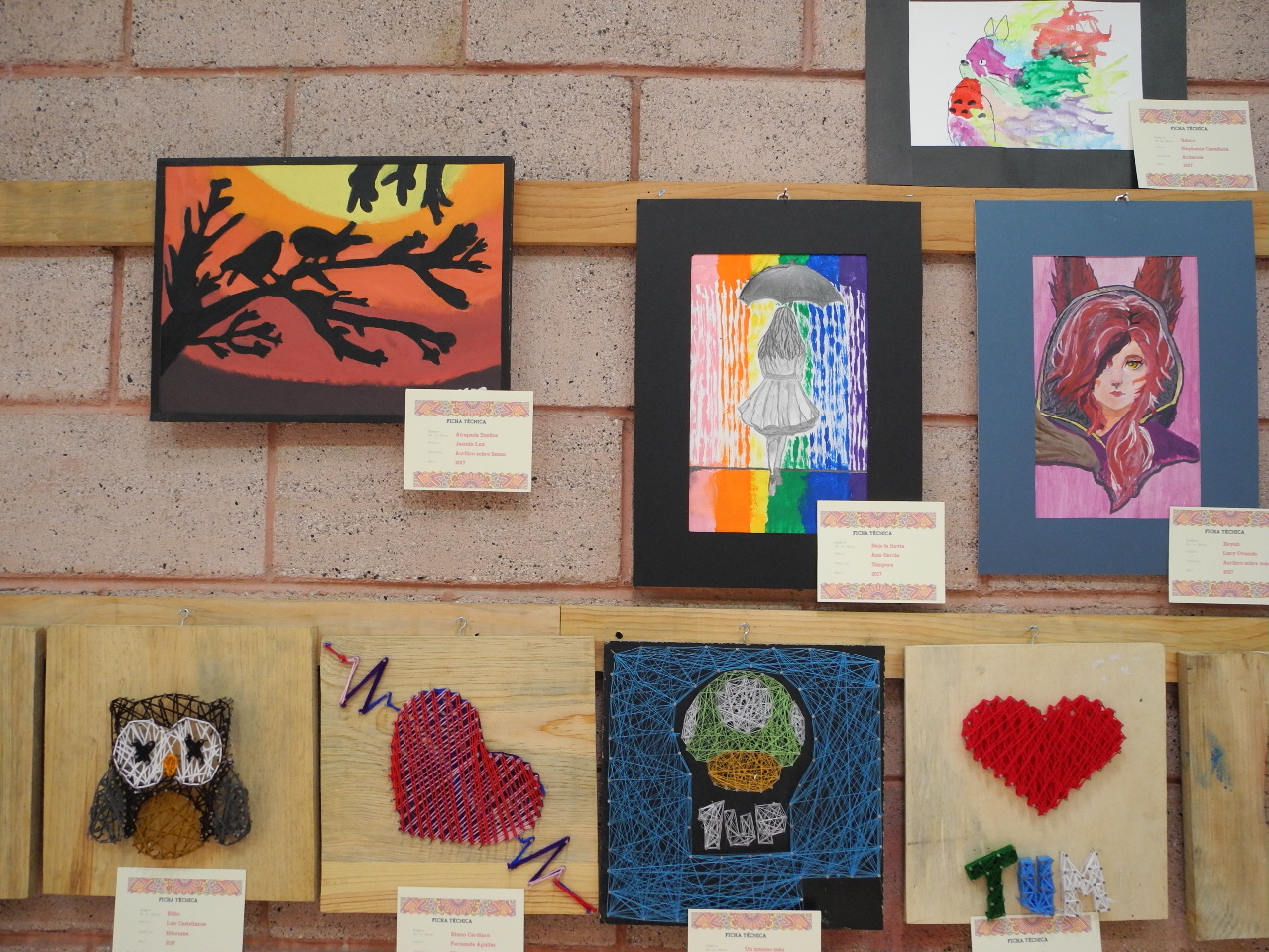 Trabajos de arte | Liceo Chapero