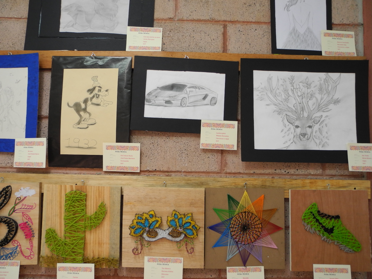 Trabajos de arte | Liceo Chapero